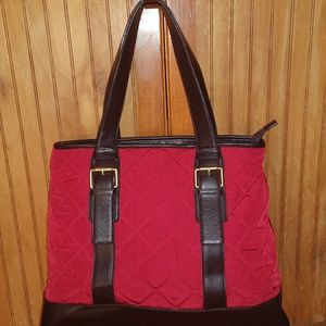 Talbots Bags | Leather Tote | Poshmark